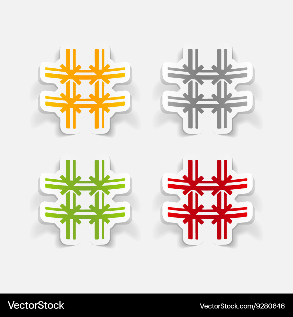 Realistic design element prison Royalty Free Vector Image