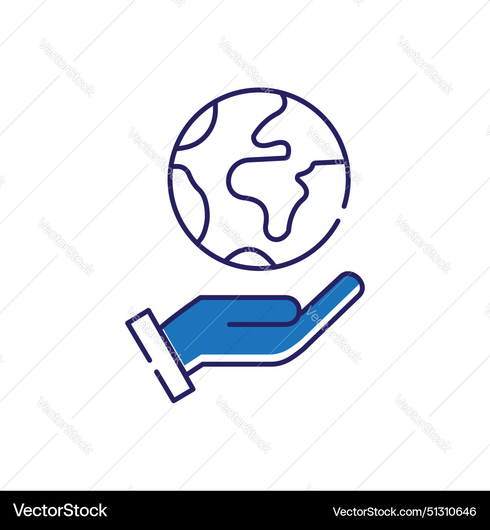 Sustainability icon design Royalty Free Vector Image
