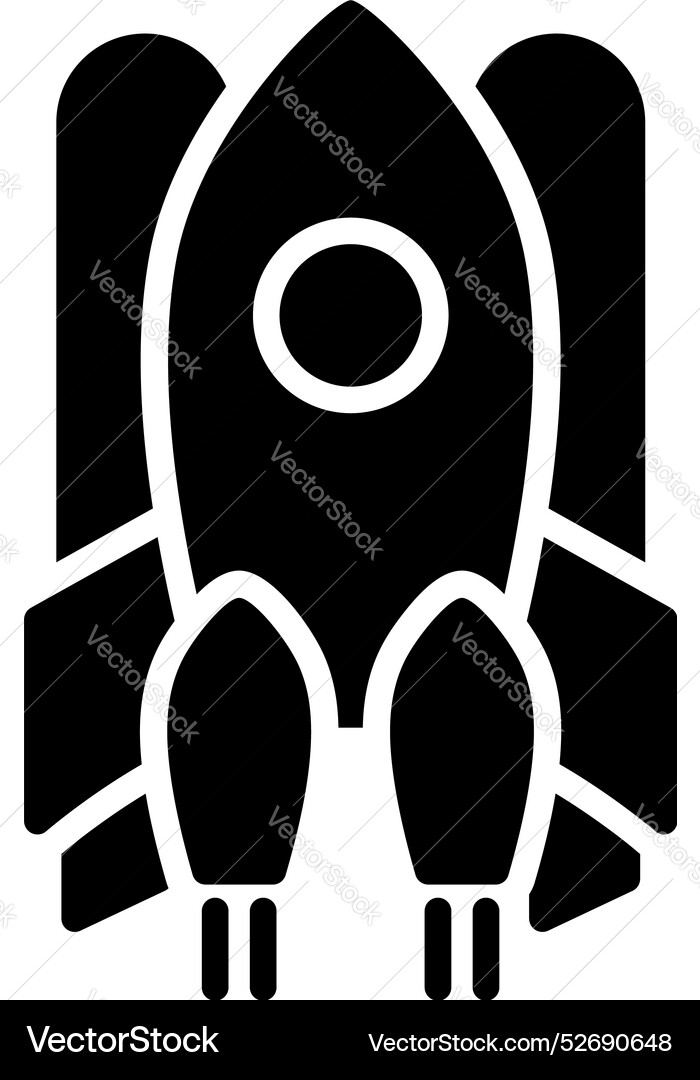 Spaceship icon Royalty Free Vector Image - VectorStock