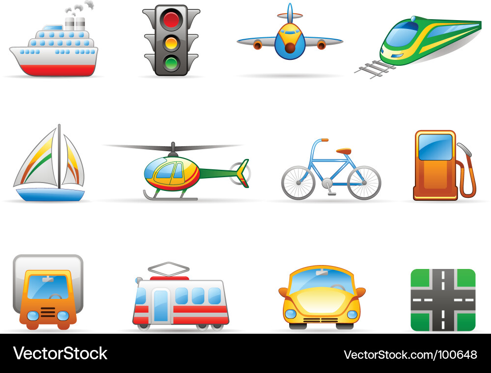 Transport Royalty Free Vector Image - VectorStock