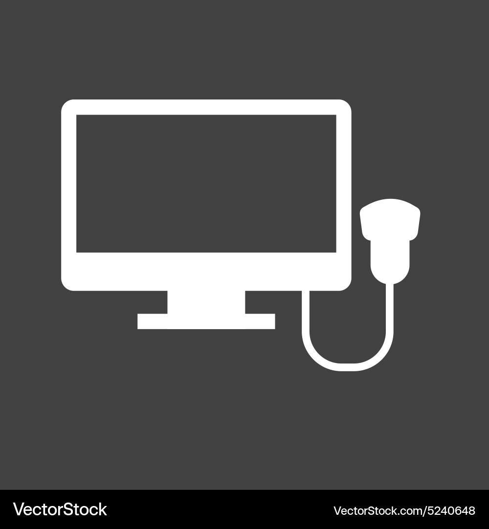 Ultrasound Scanner Royalty Free Vector Image - VectorStock