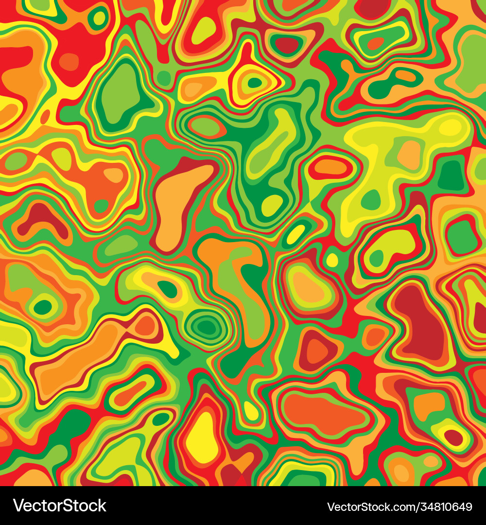 Abstract background with topographic landscape map