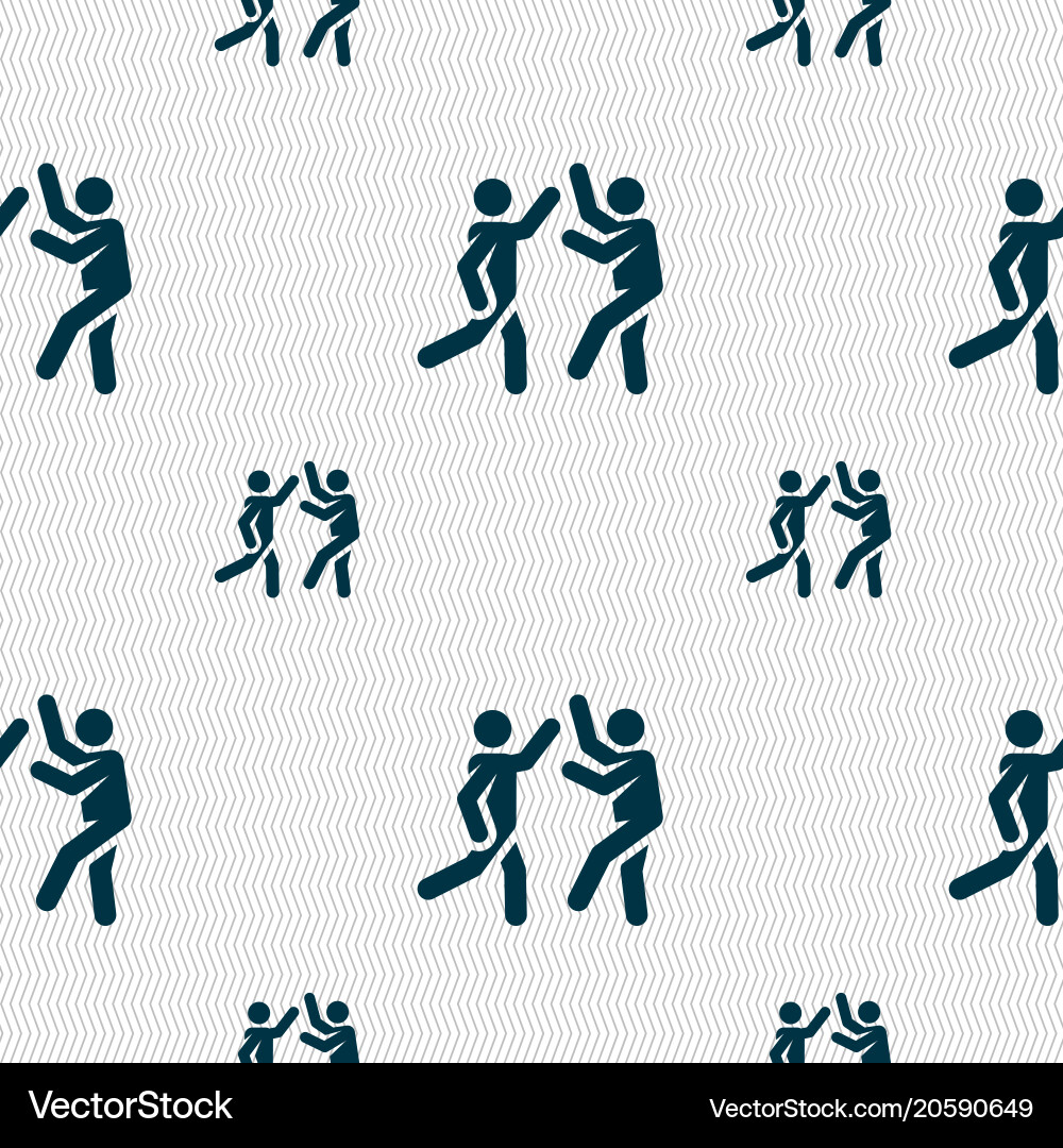 Bunte Symbole und Zeichen in Form einer Schaltfläche