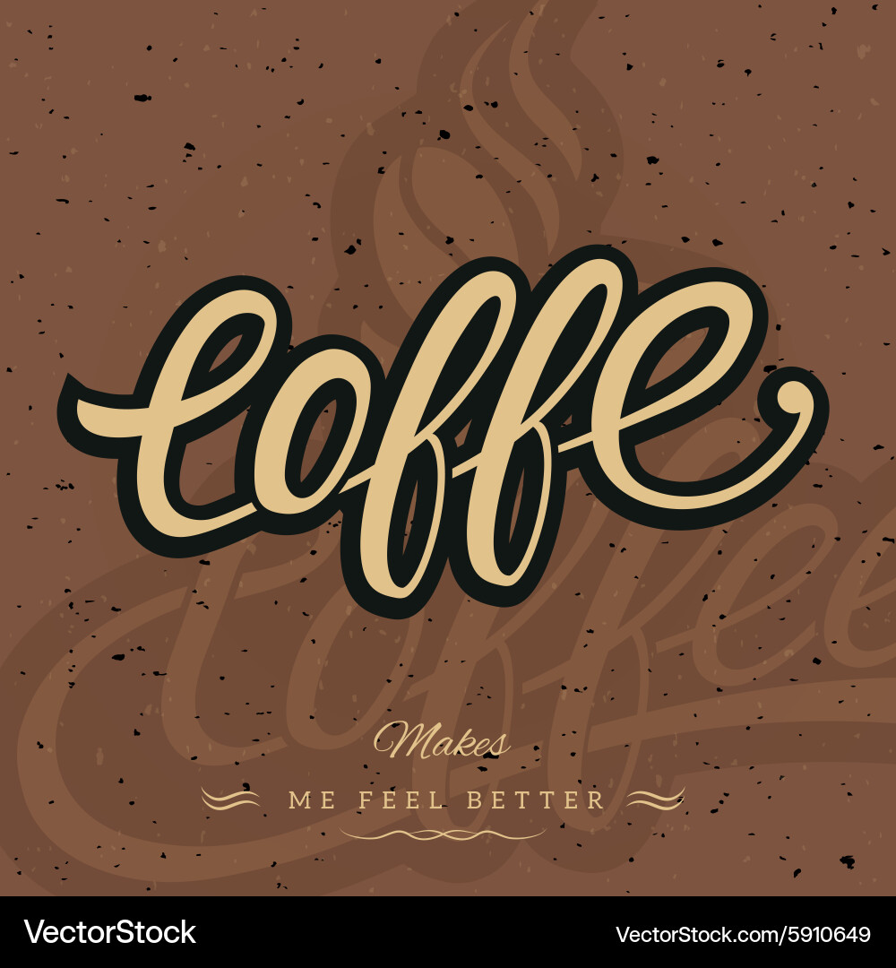 Coffee logo background Royalty Free Vector Image