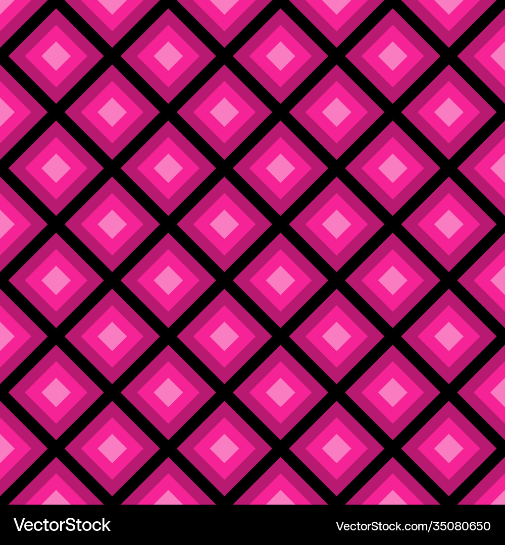 Abstract pink square background Royalty Free Vector Image