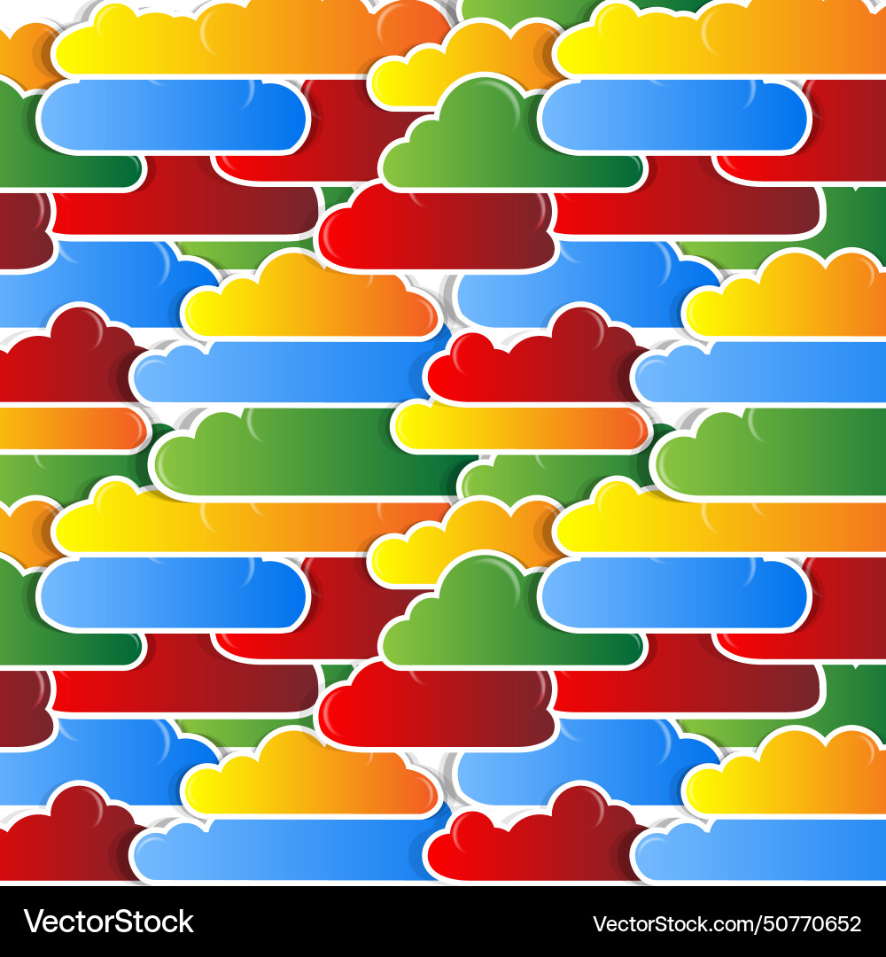 Cloud sky background Royalty Free Vector Image