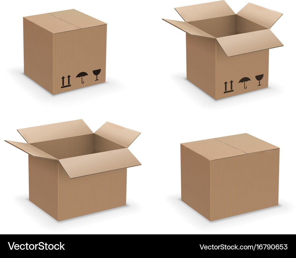Box set Royalty Free Vector Image - VectorStock