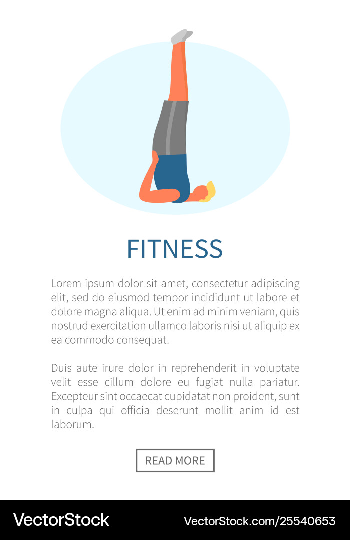 Fitness and sport man doing candlestick exercise Vector Image