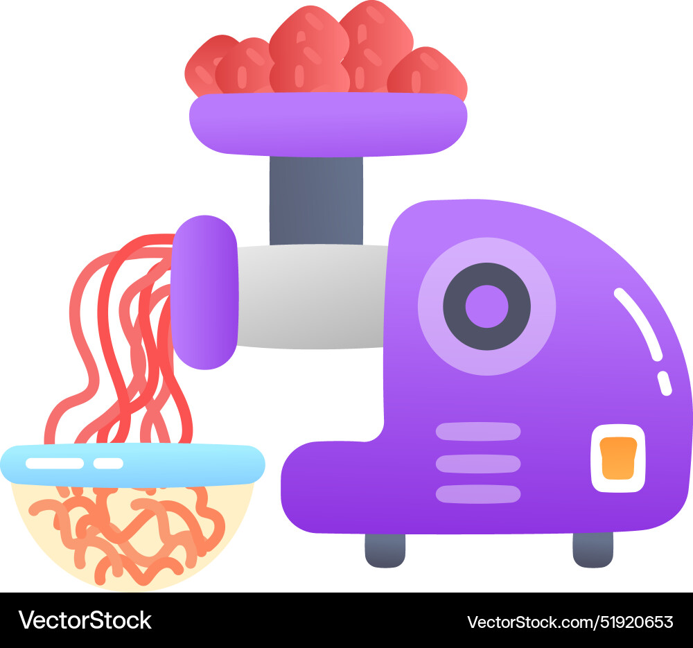 Meat grinder Royalty Free Vector Image - VectorStock