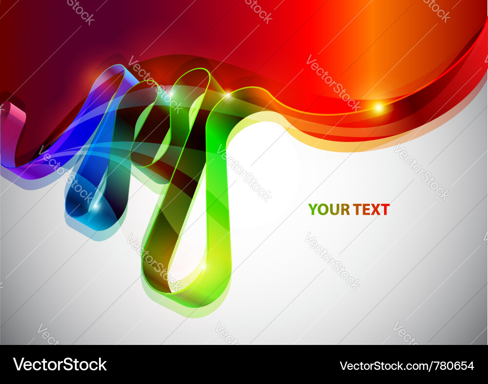 3d lines Royalty Free Vector Image - VectorStock