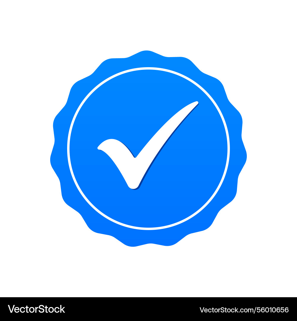Power of verification safeguarding integrity i Vector Image