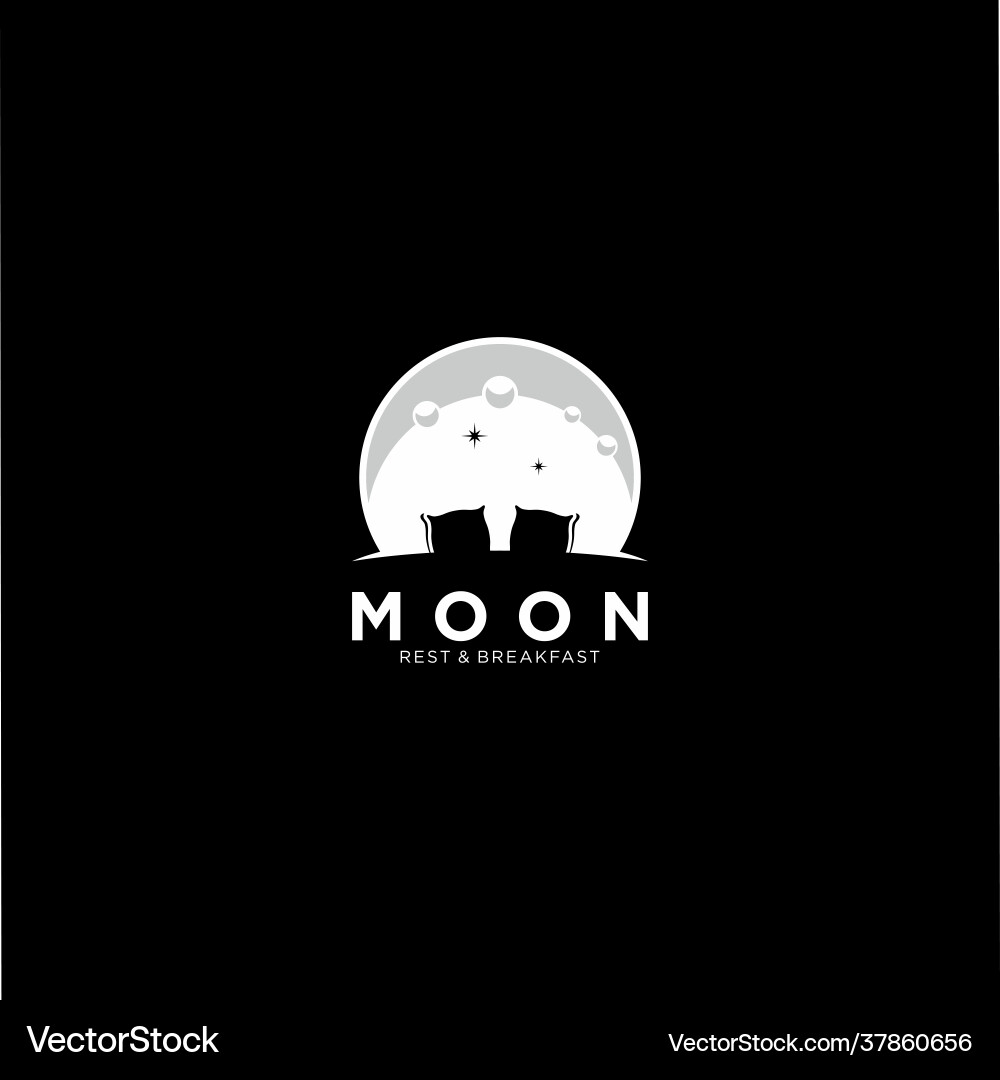 Simple homestay logo Royalty Free Vector Image