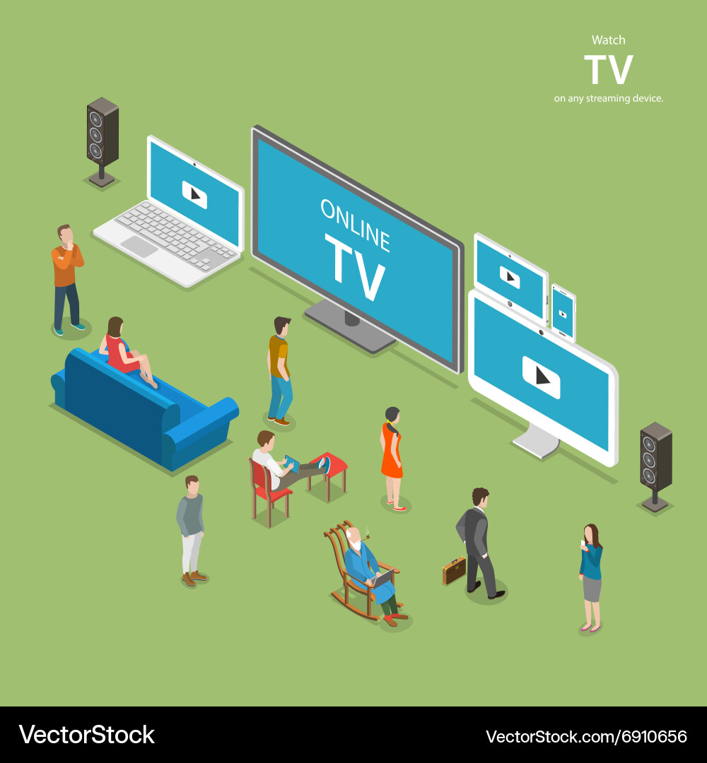 Isometric Youtube Vector Images (over 160)