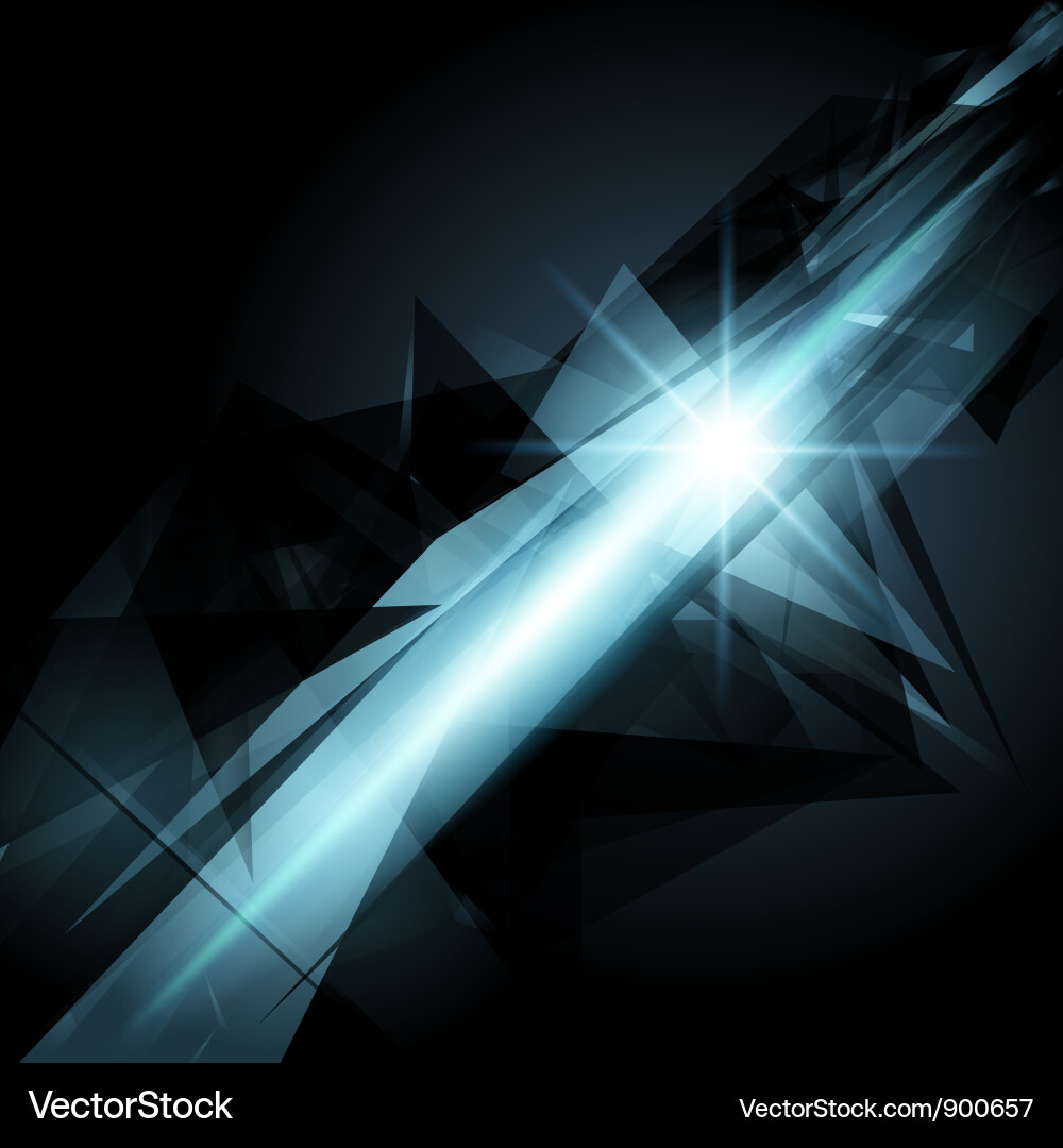 Fractured Geometric Lines Background Royalty Free Vector