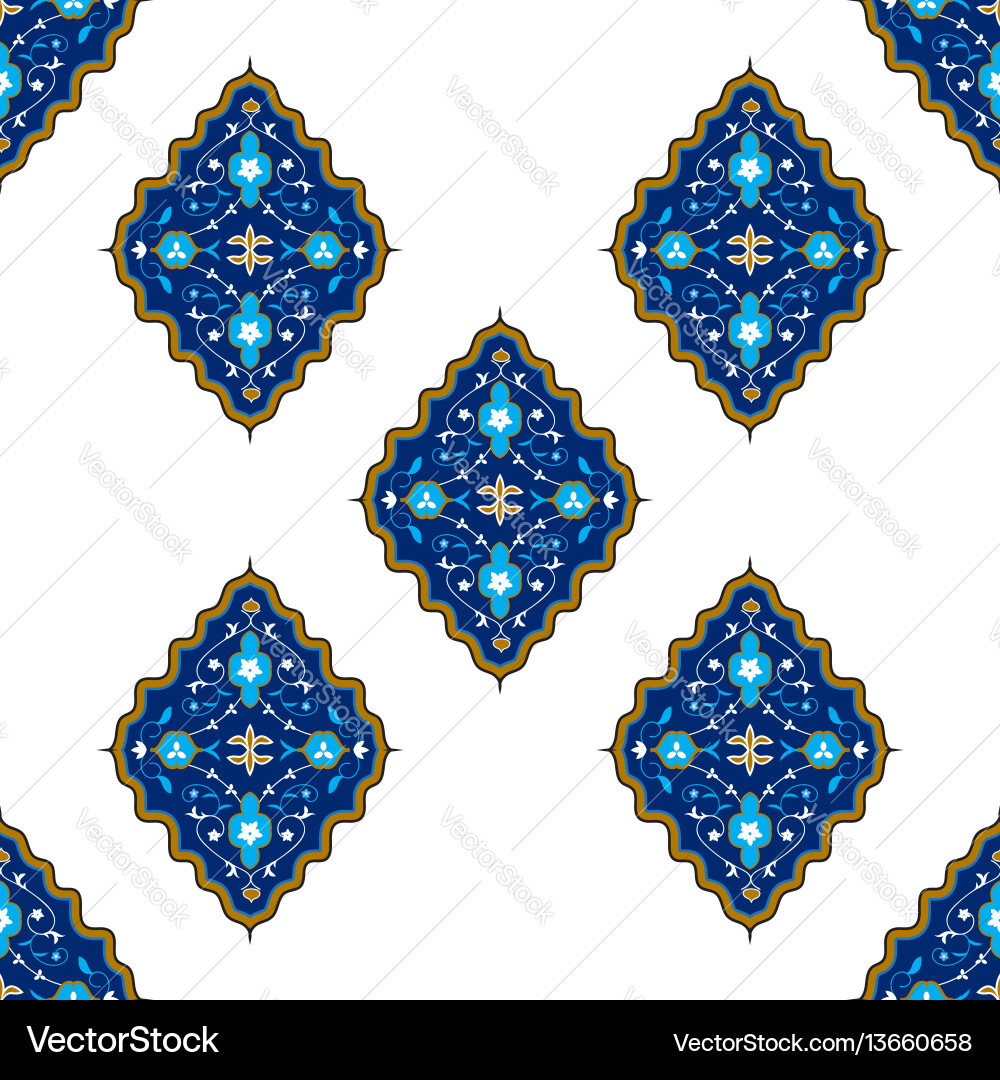 Orientalische Muster Lizenzfreies Vektorbild