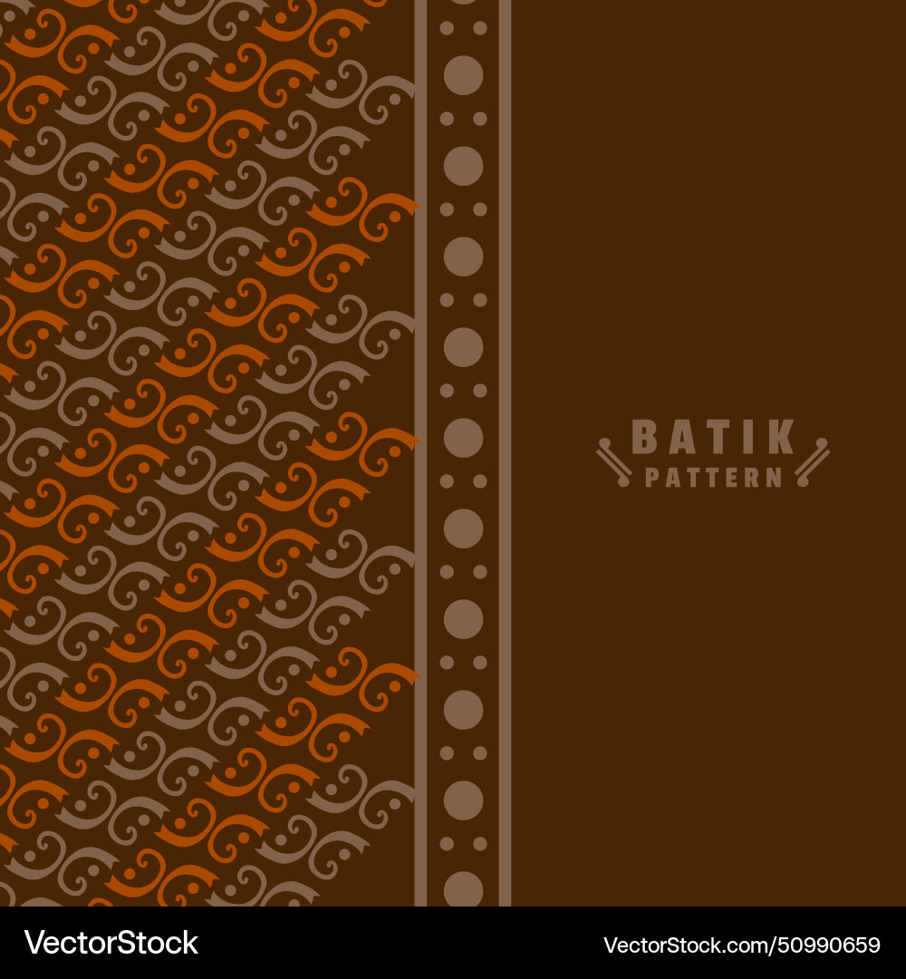 Luxury traditional pattern design with ethnic Vector Image