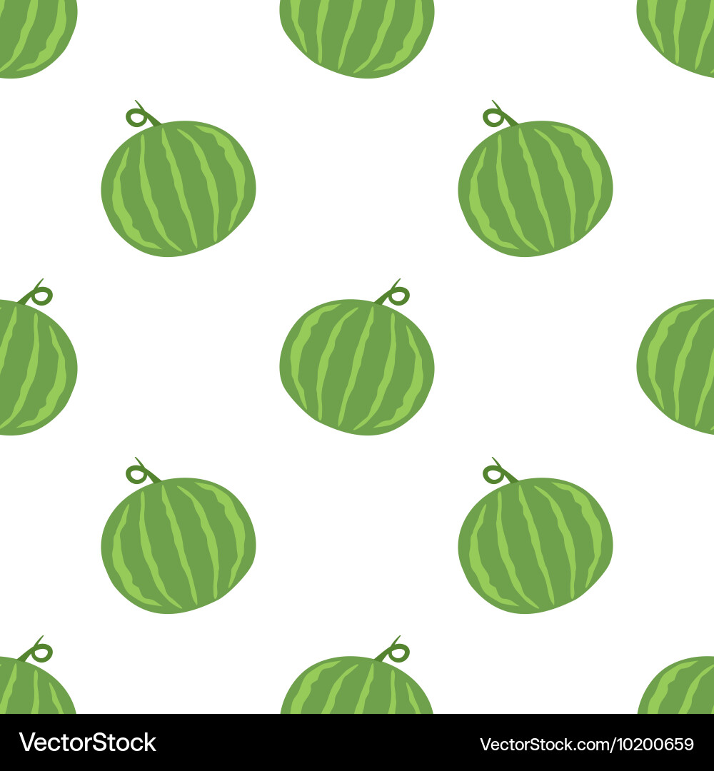 Seamless pattern with watermelon Royalty Free Vector Image