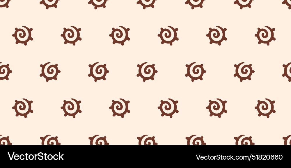 African sun seamless pattern tribal background Vector Image