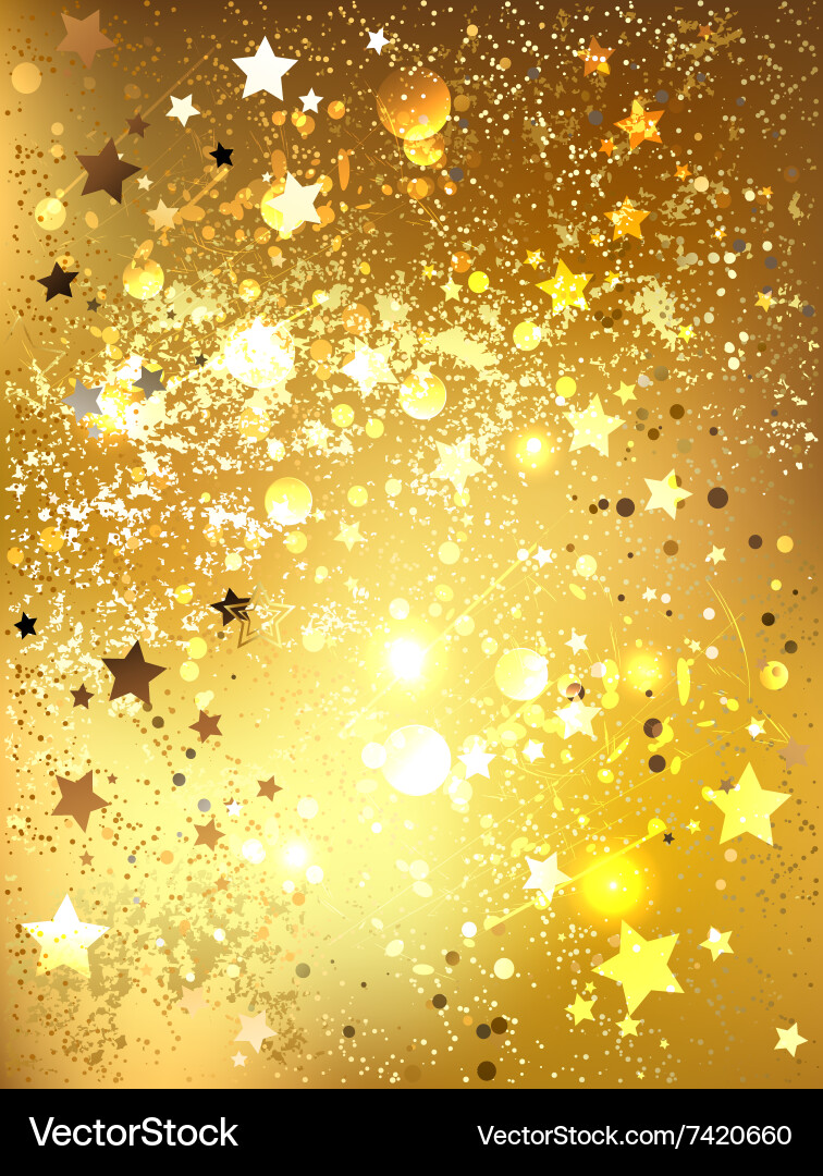 Gold foil Royalty Free Vector Image - VectorStock