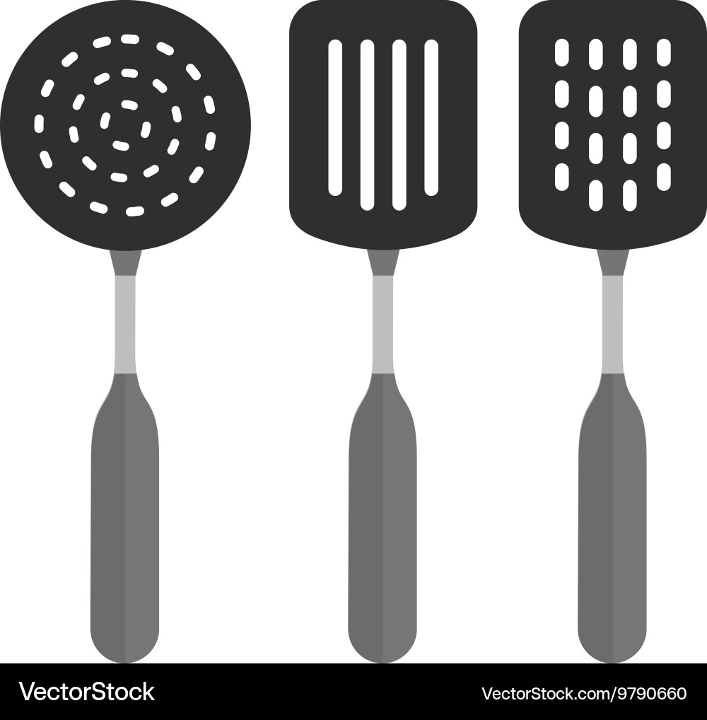 Spatulas Royalty Free Vector Image - VectorStock