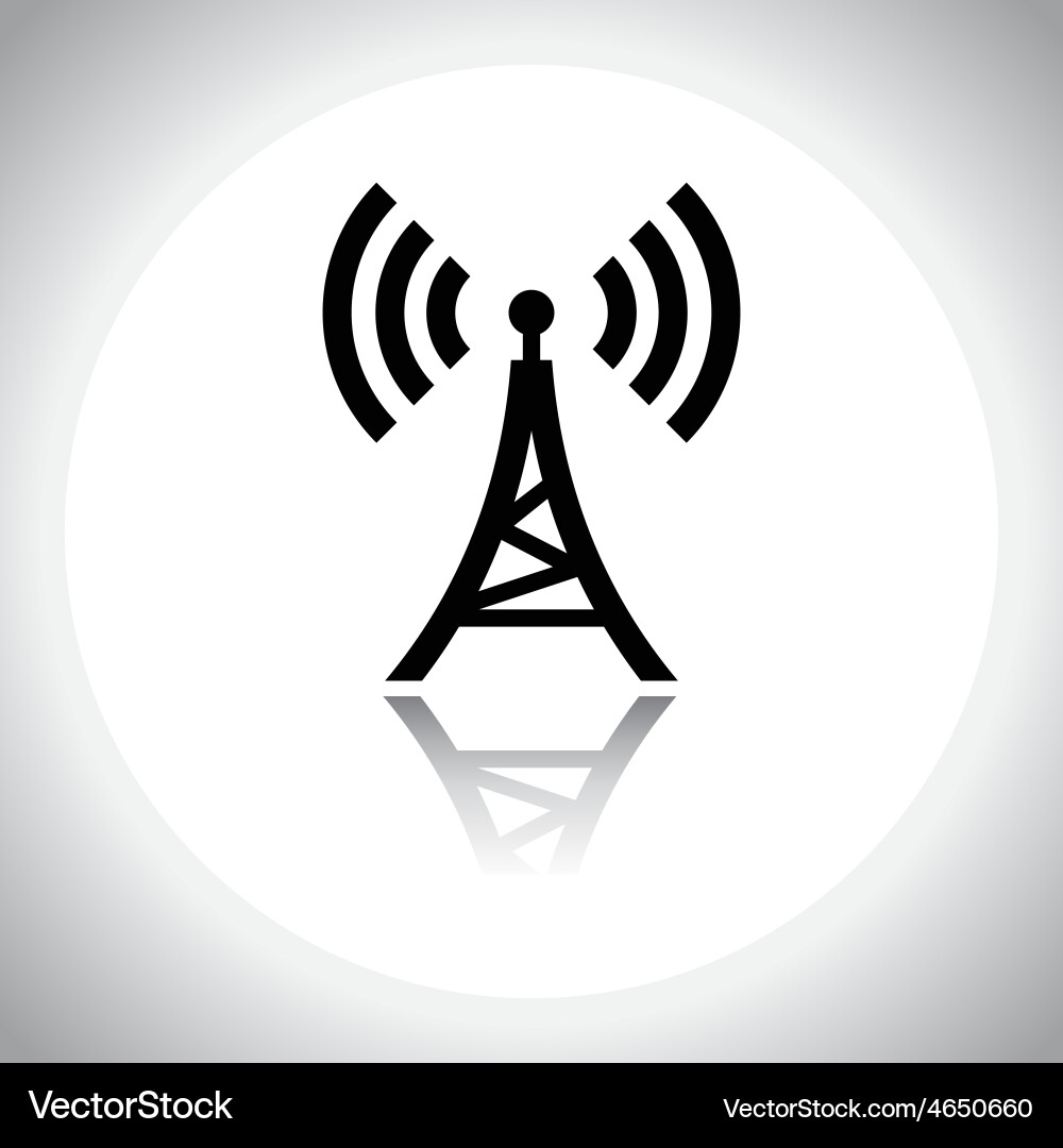 Transmitter icon Royalty Free Vector Image - VectorStock