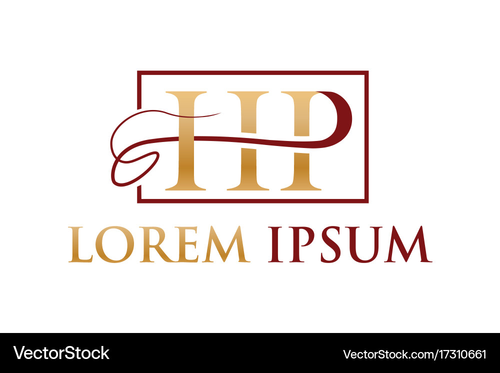 HP Letter Logo Icon Royalty Free Vector Image - VectorStock