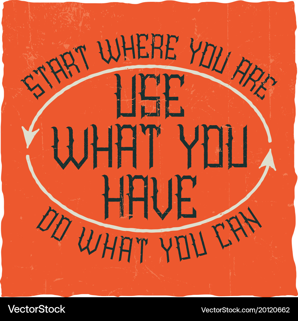 Motivational Poster Royalty Free Vector Image Vectorstock