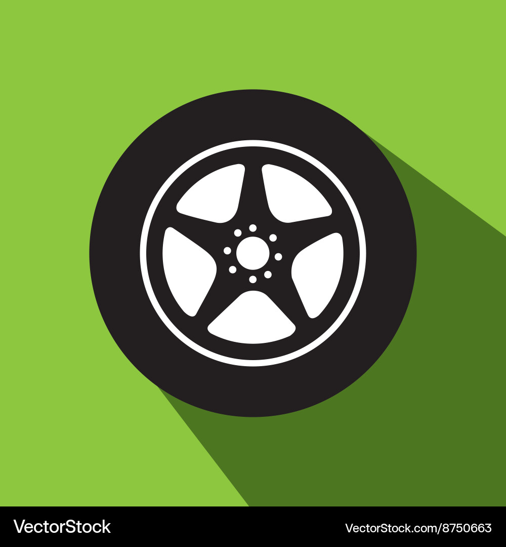Car tires design Royalty Free Vector Image - VectorStock