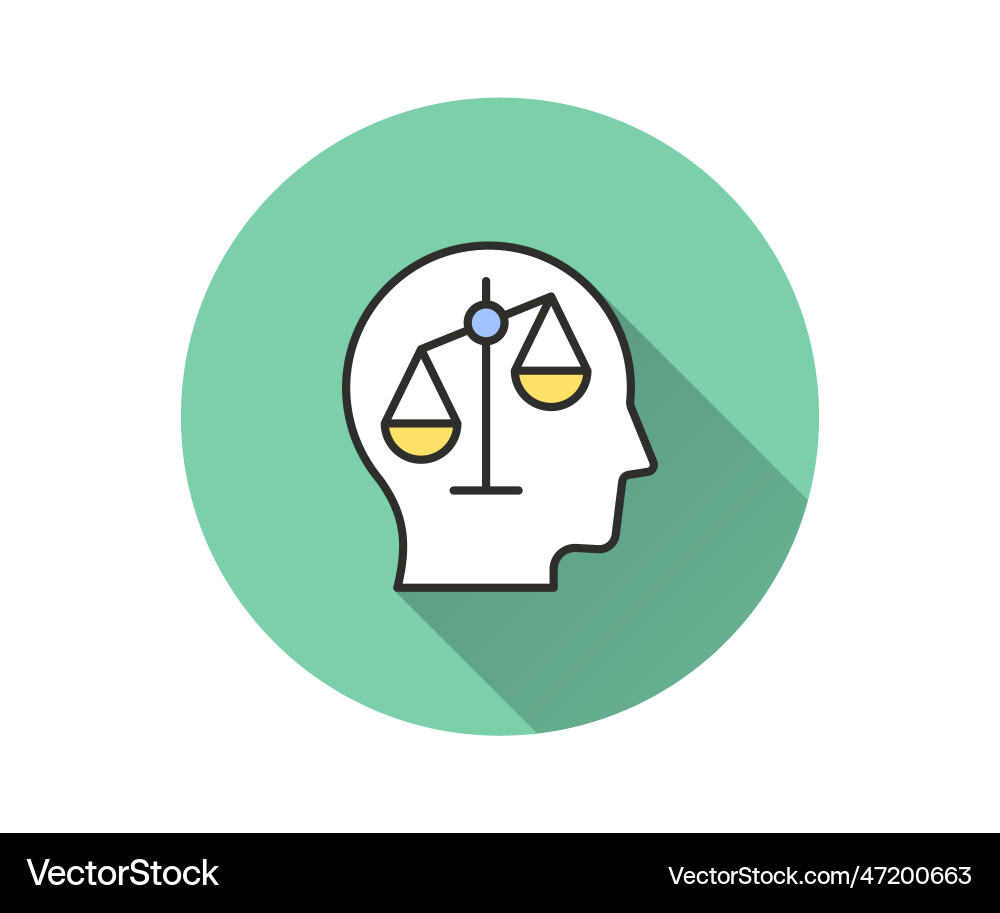 Frustration icon simple with long Royalty Free Vector Image