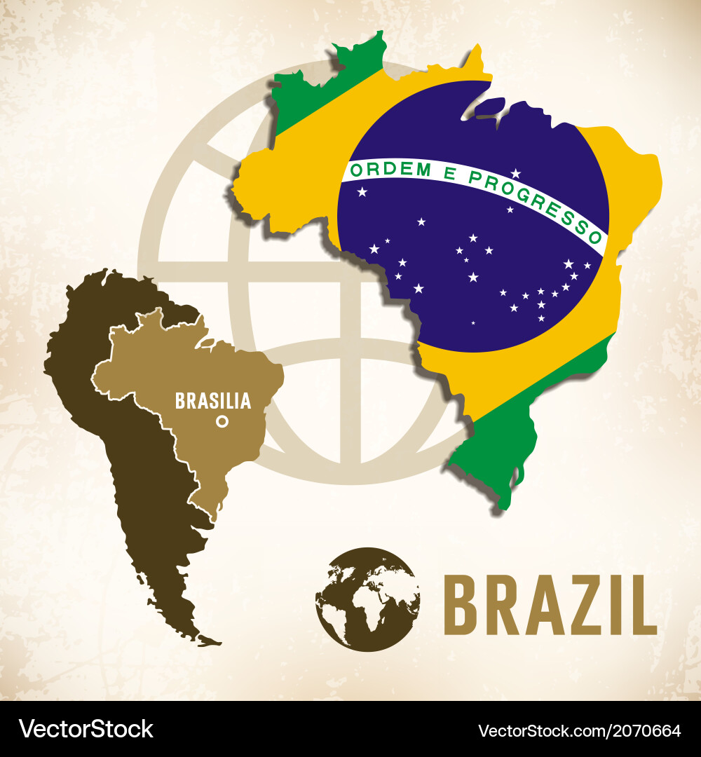 Brazil Royalty Free Vector Image - VectorStock