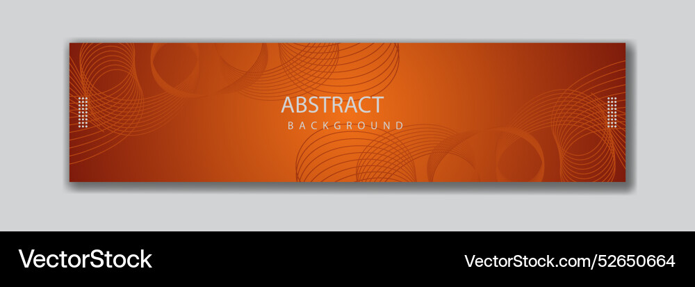 Creative abstract technology linkedin banner Vector Image
