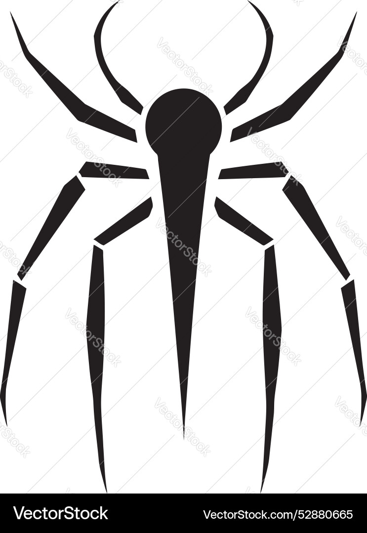 Intricate Stick Insect Graphic Insectoid Icon Vector Image