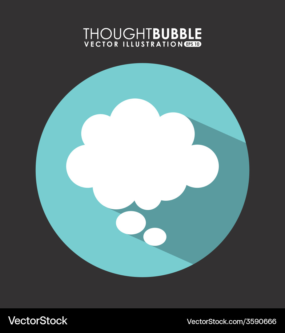 Bubble talk Royalty Free Vector Image - VectorStock