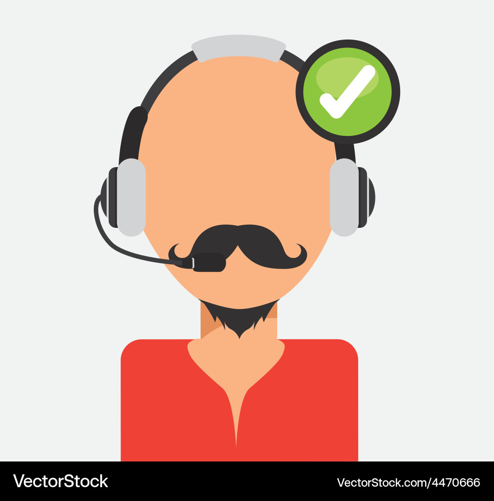 Customer support Royalty Free Vector Image - VectorStock