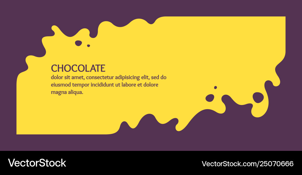 Modern poster dynamic splashes and drops Vector Image