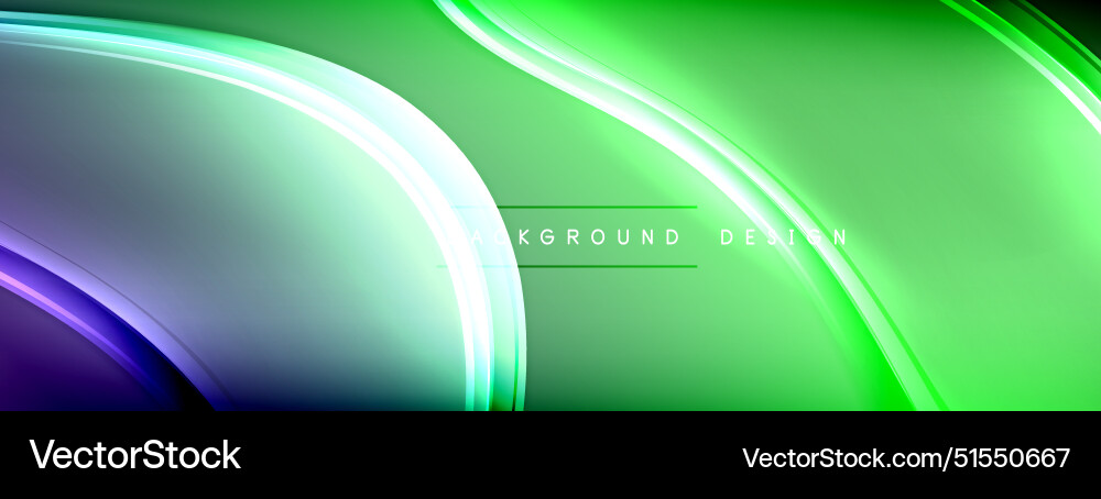 Abstract background - liquid transparent Vector Image