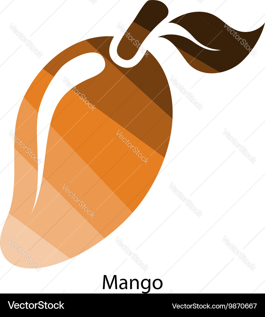 Mango icon Royalty Free Vector Image - VectorStock