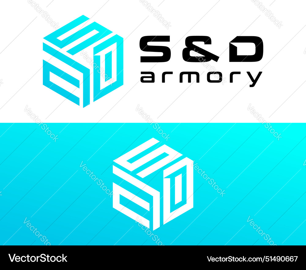 Sda logo Royalty Free Vector Image - VectorStock