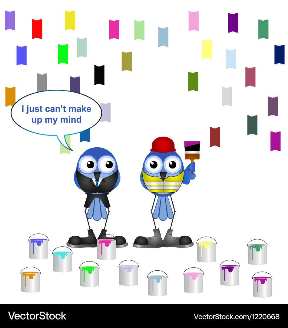 Painting decorating Royalty Free Vector Image - VectorStock