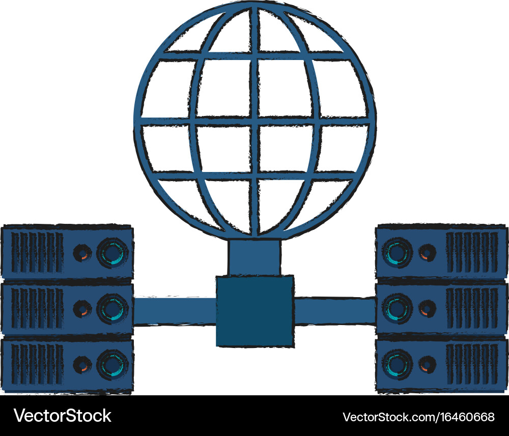 Server Royalty Free Vector Image - VectorStock