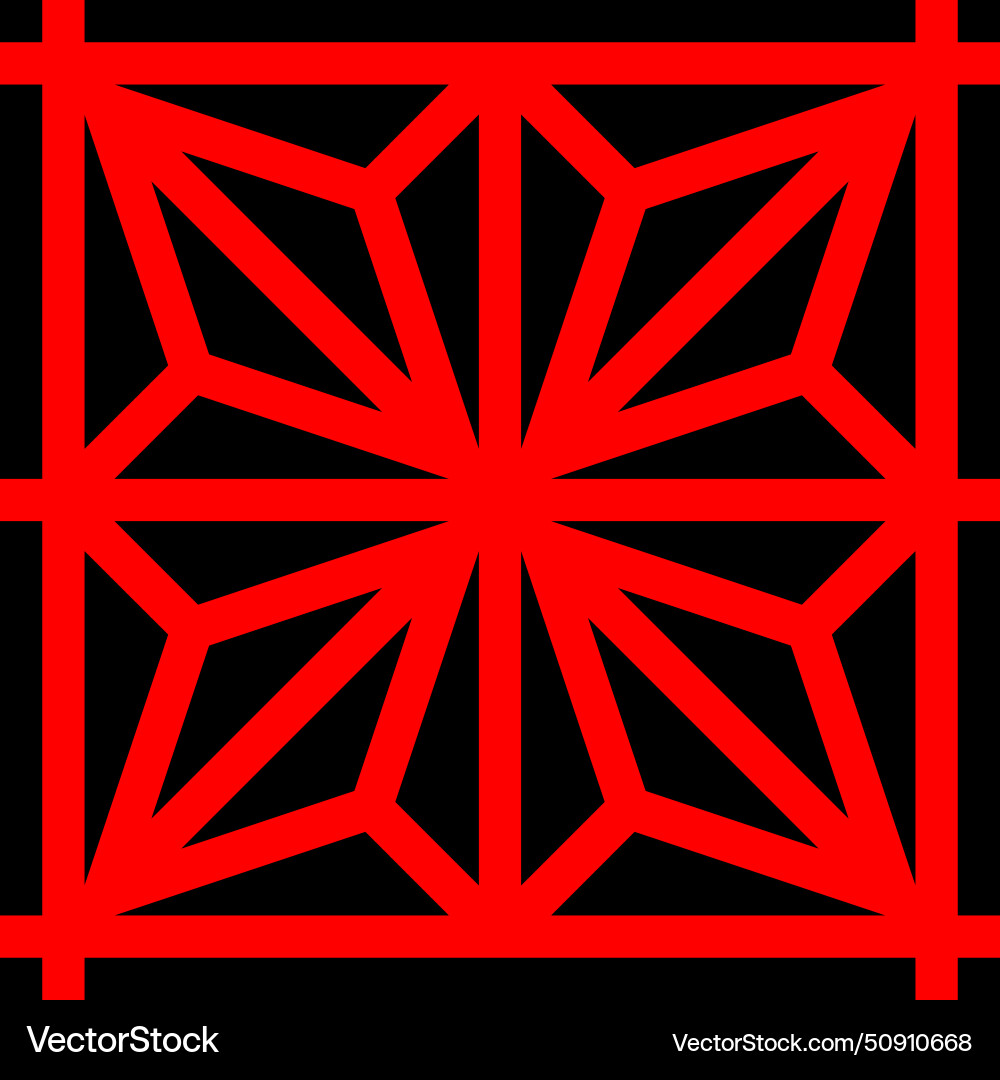 Traditional japanese woodworking seamless pattern Vector Image