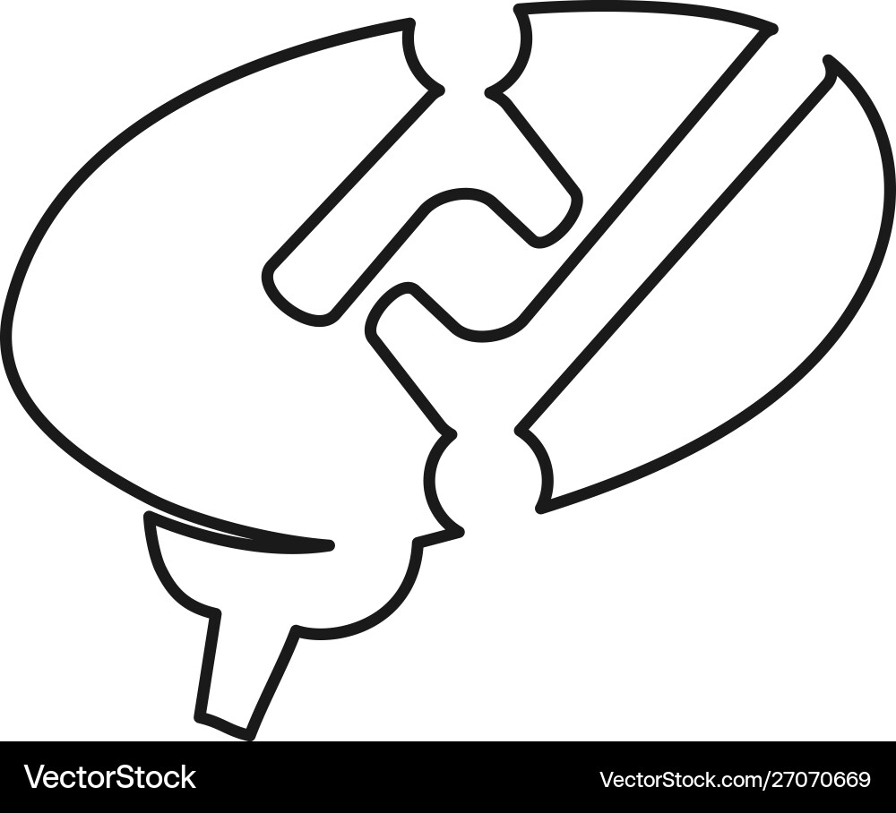 Brain checklist commitment teamwork together Vector Image