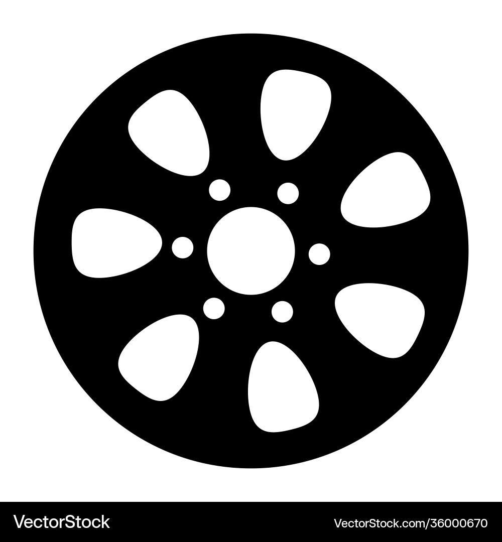 Alliierte Felge Lizenzfreies Vektorbild - VectorStock