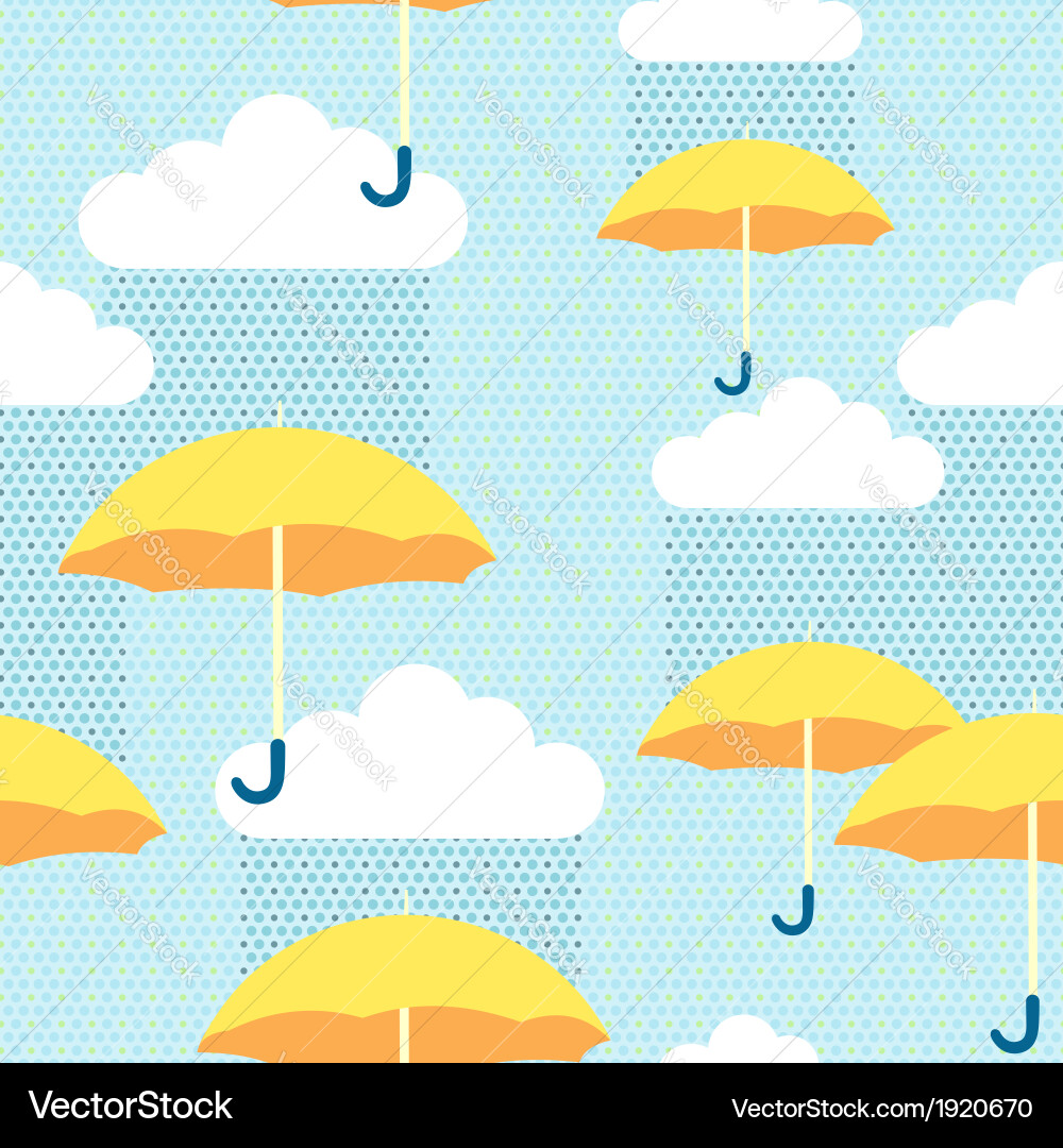 Pattern rain Royalty Free Vector Image - VectorStock