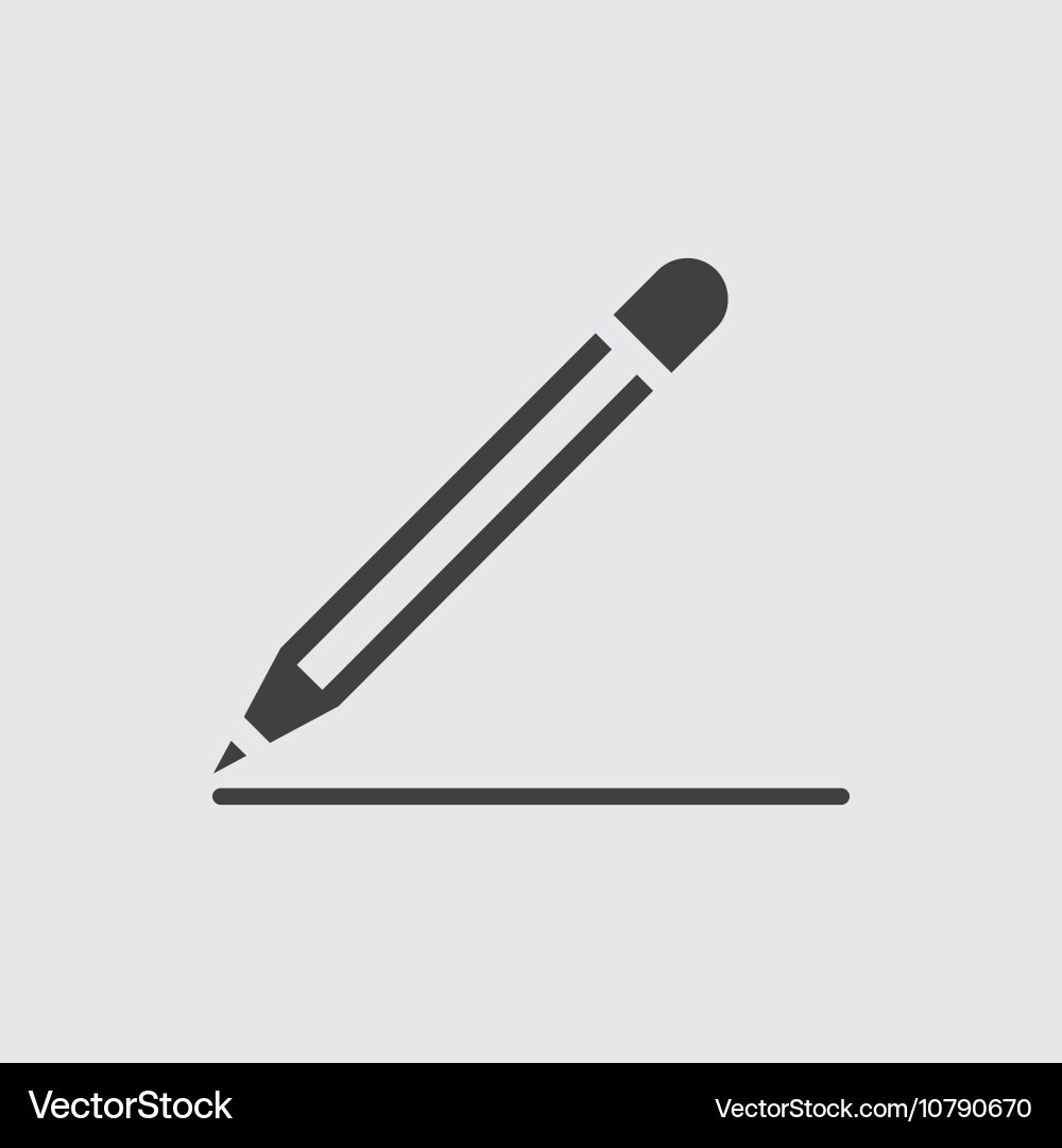 Pen icon Royalty Free Vector Image - VectorStock