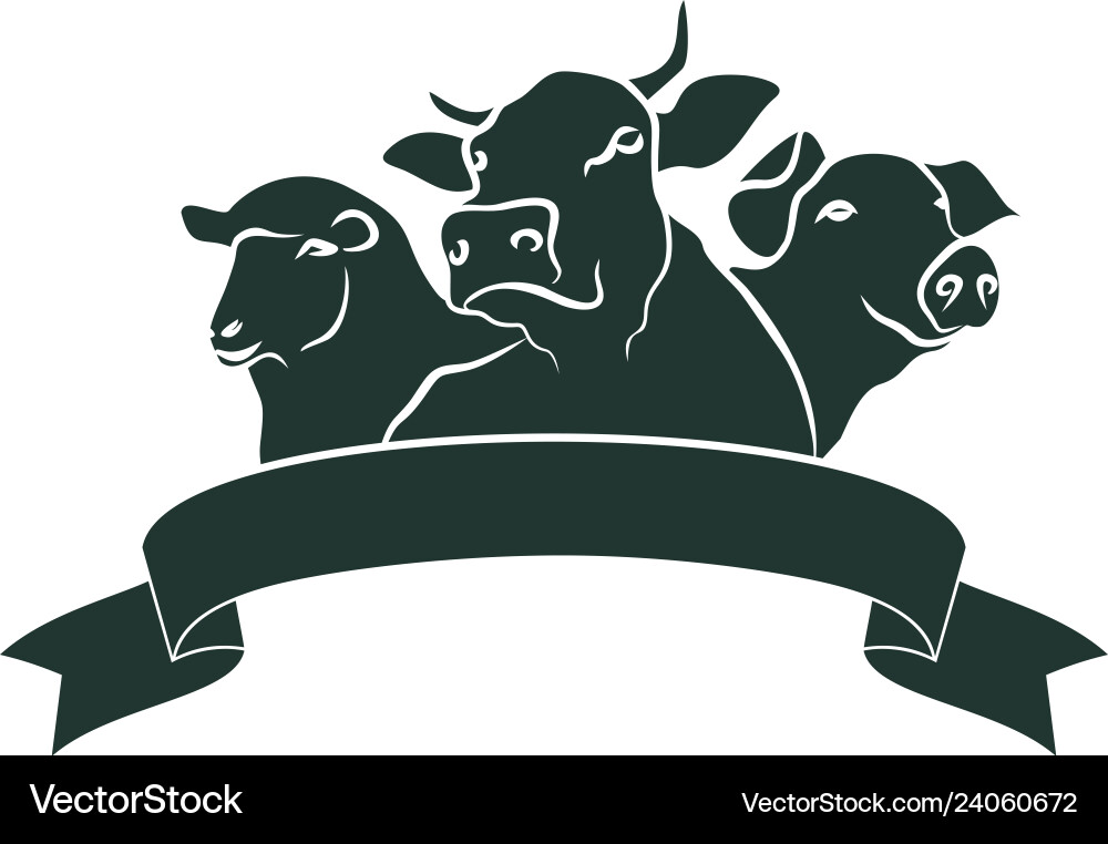 Farm logo Royalty Free Vector Image - VectorStock