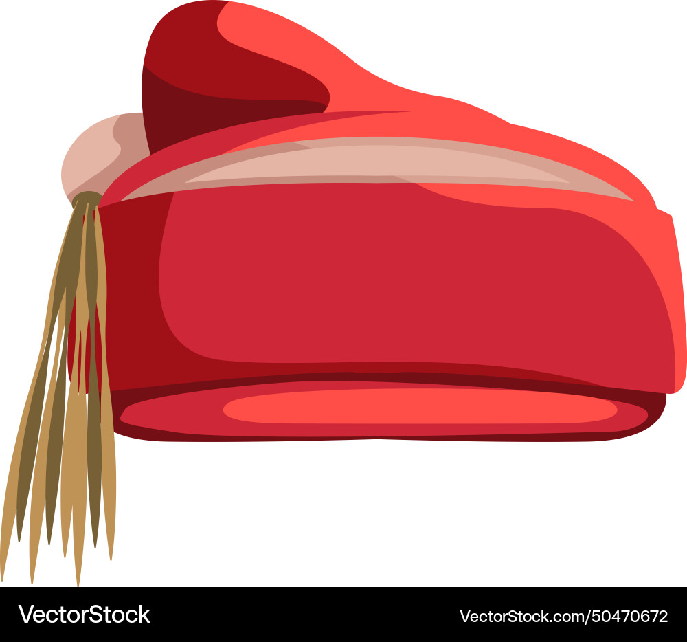 Pune pagdi maharashtra isolated Royalty Free Vector Image