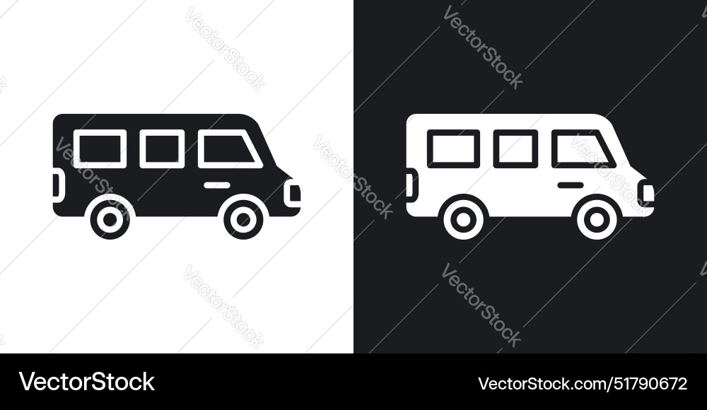 Van icon Royalty Free Vector Image - VectorStock