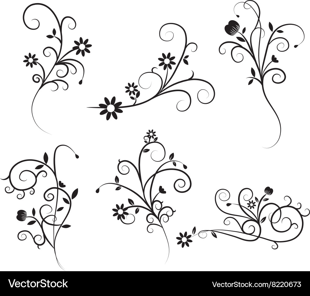 Floral Flourish Vector Images (over 140,000)