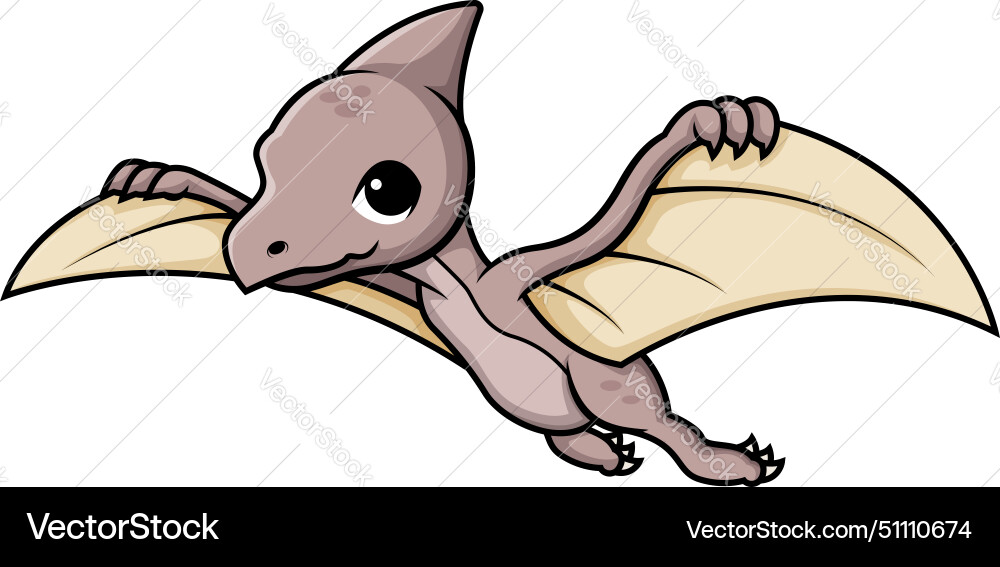 Cartoon Pteranodon